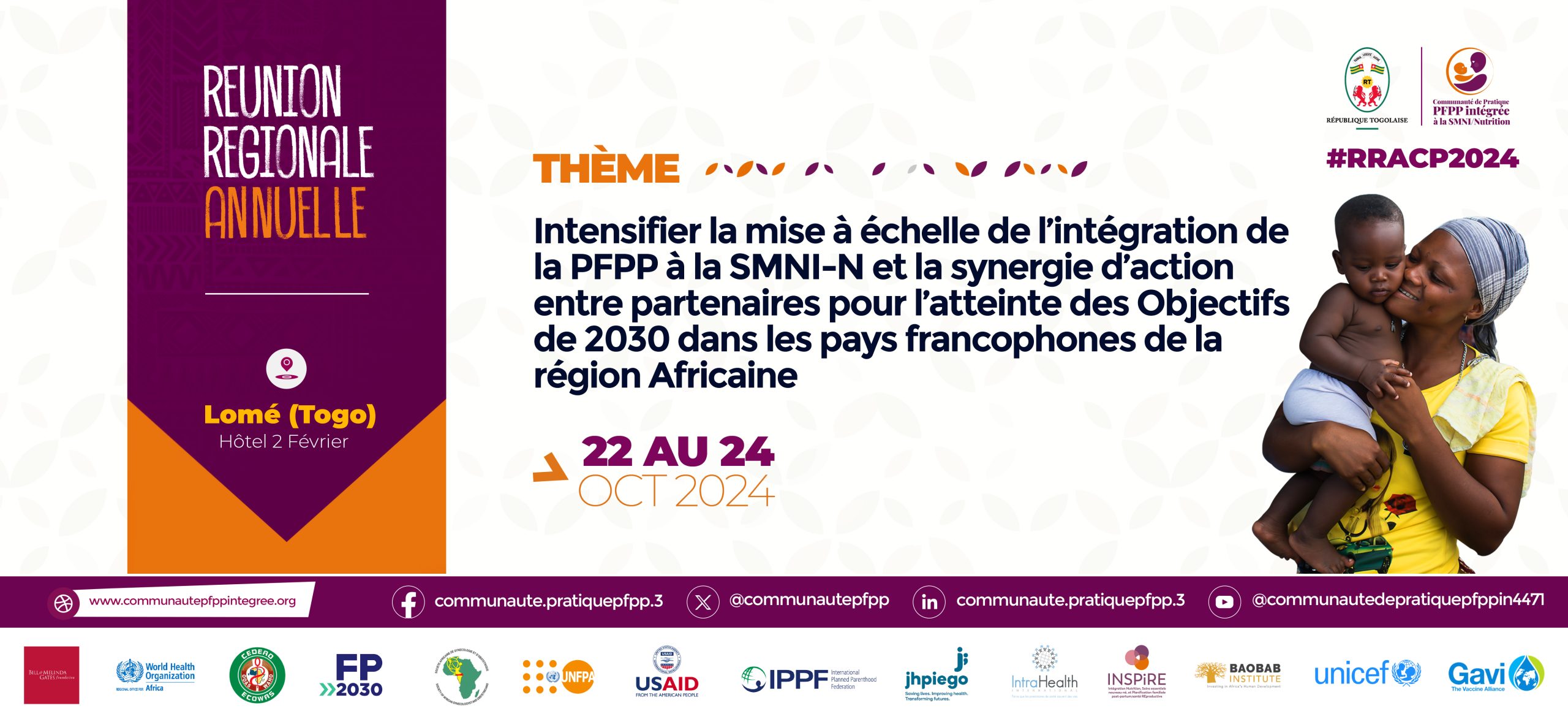 5ème Edition Réunion régionale annuelle de la Communauté de Pratique ...